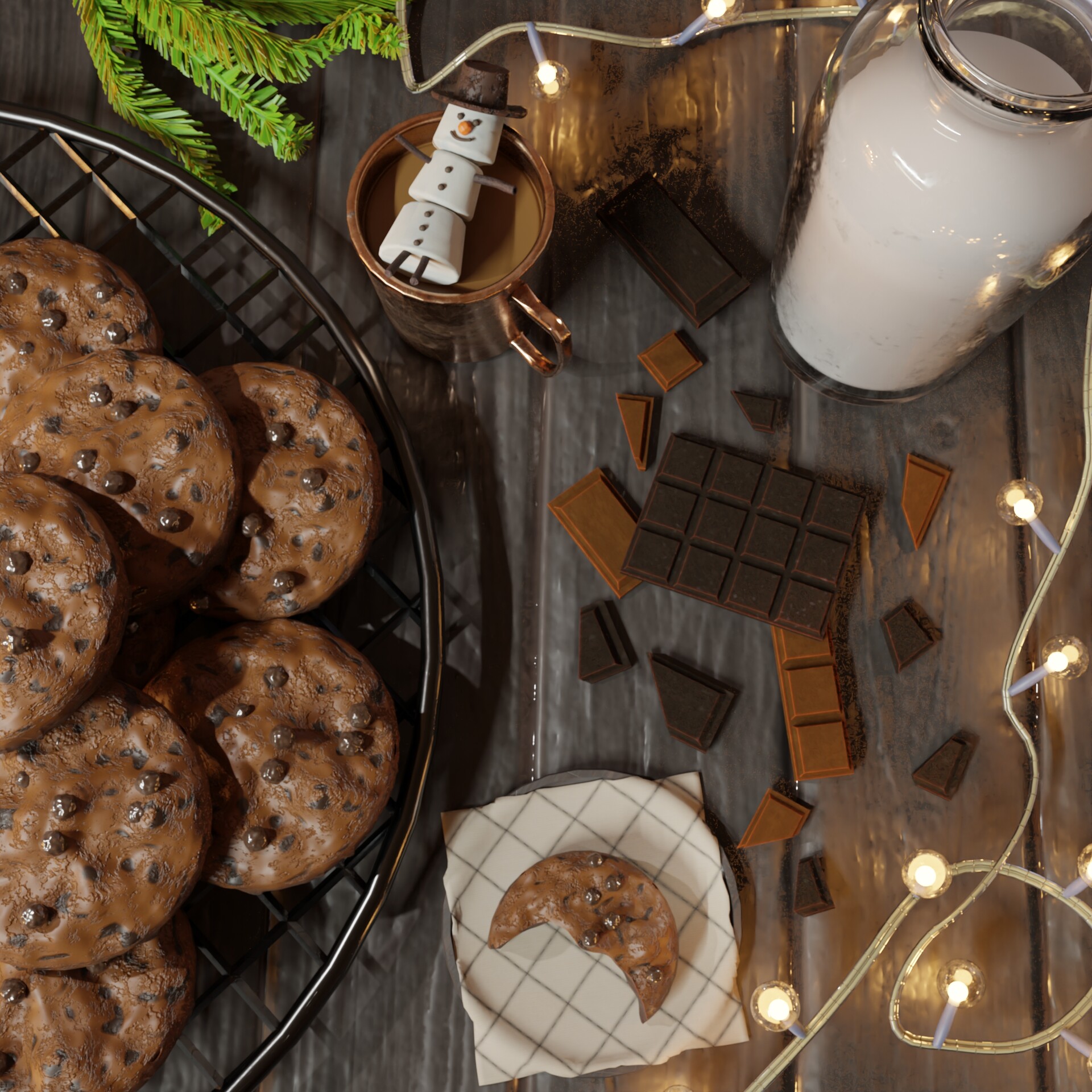 ArtStation - Come and eat delicious cookies