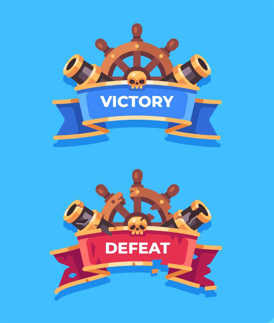 ArtStation - Win/Lose ANIMATION