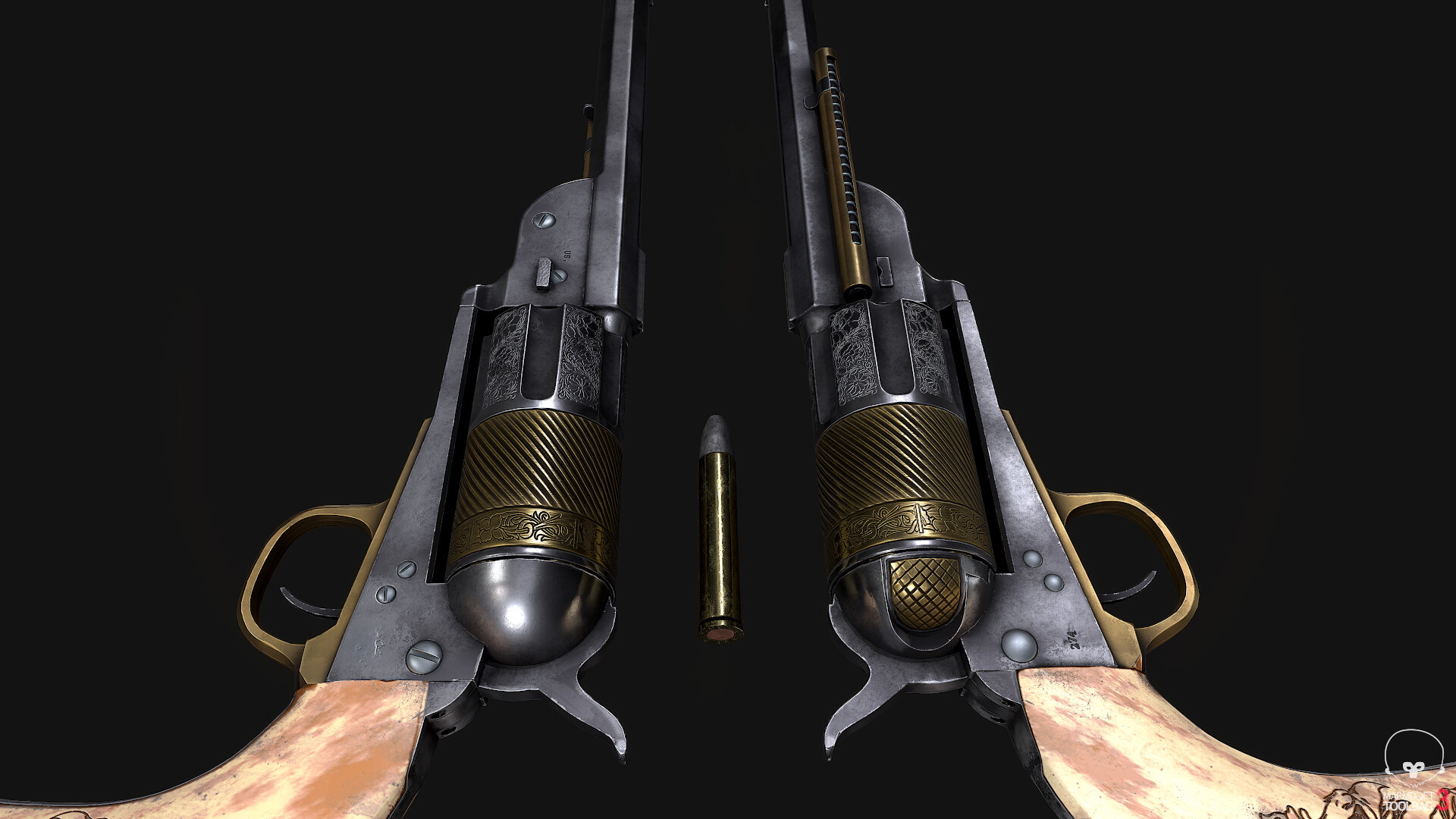 ArtStation - Colt Walker Conversion