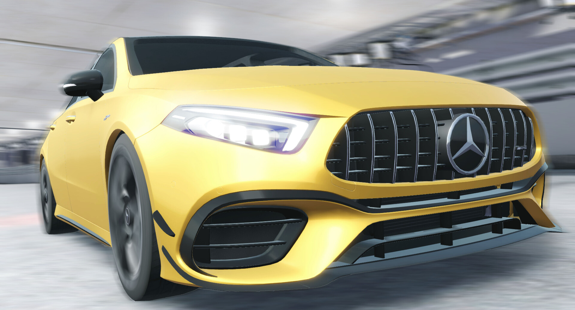 ArtStation - 2021 Mercedes-Benz A45S+ AMG (Perspective Modelled)