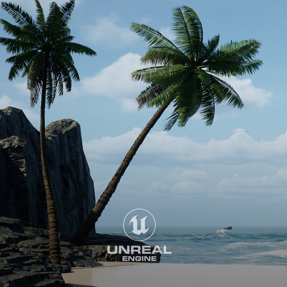 ArtStation - Beach View