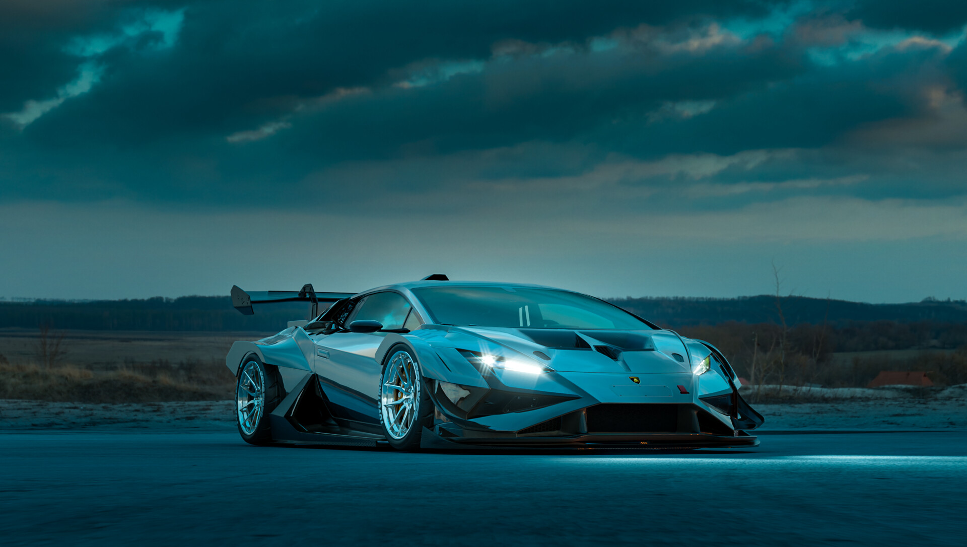 ArtStation - Lamborghini Huracan SS Evo2 Widebody YaraDZ