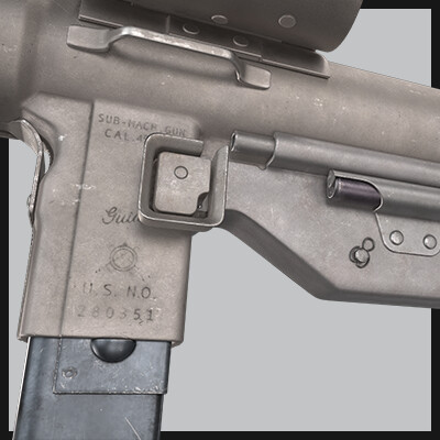 ArtStation - M3 Grease Gun