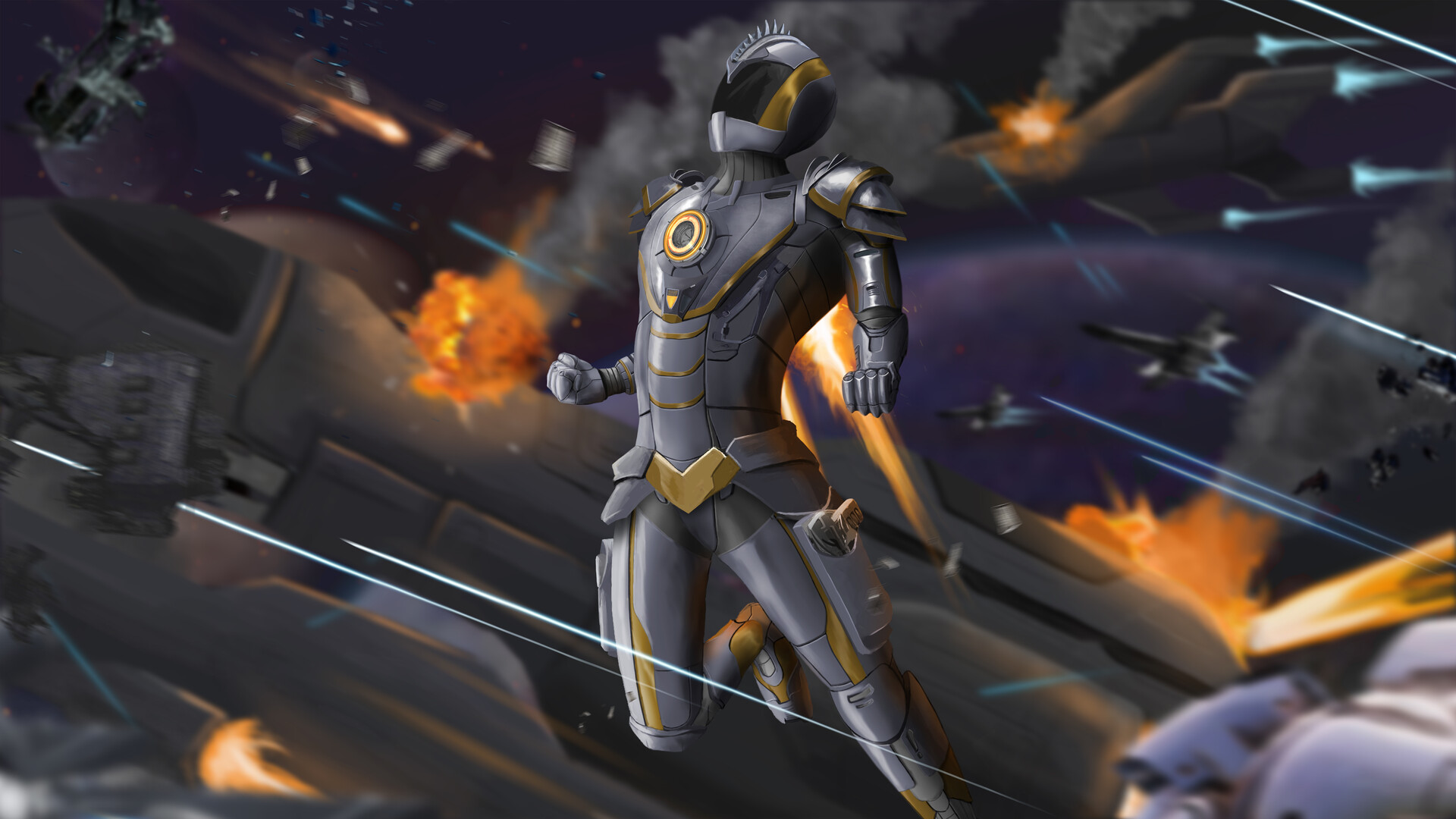 ArtStation - Space Mercenary