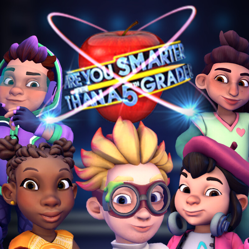 ArtStation - Are You Smarter Than A 5th Grader - Characters