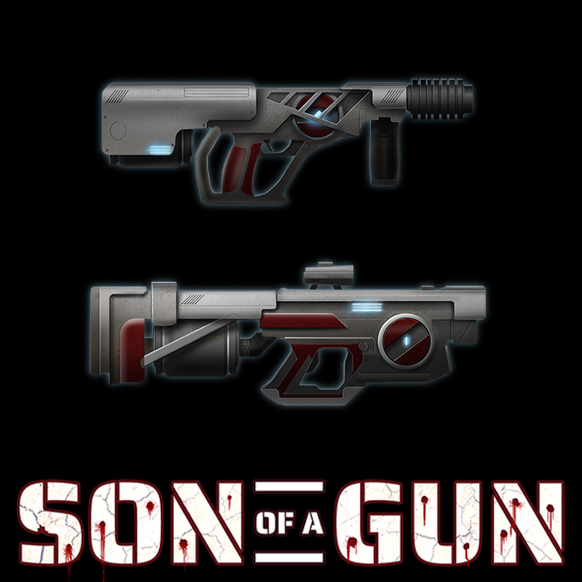 ArtStation - Son of a Gun weapon design
