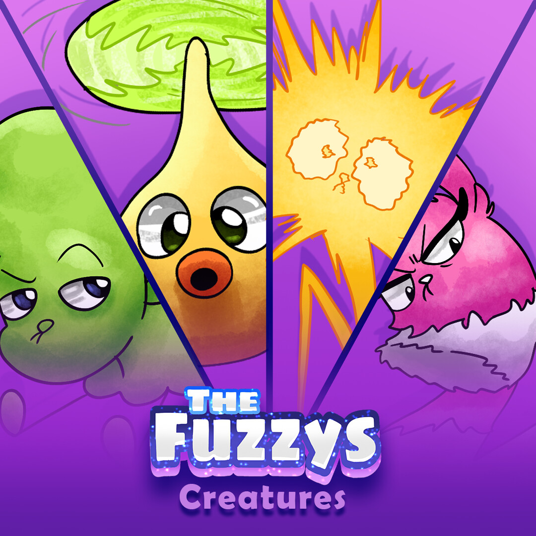 ArtStation - The Fuzzys - Creatures 1