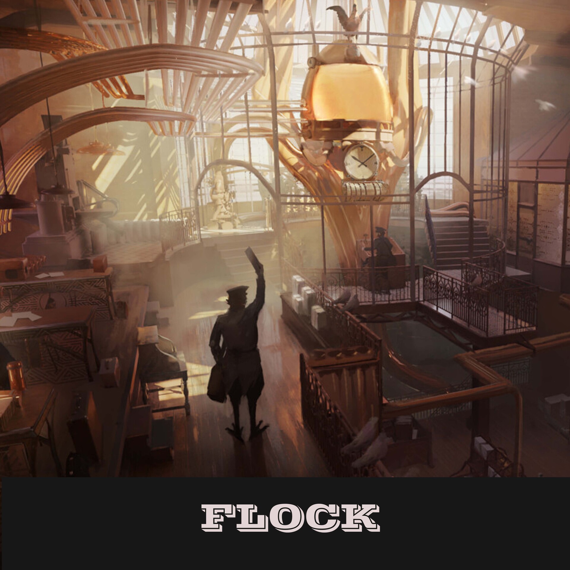 ArtStation - FLOCK - Temporal Post Office