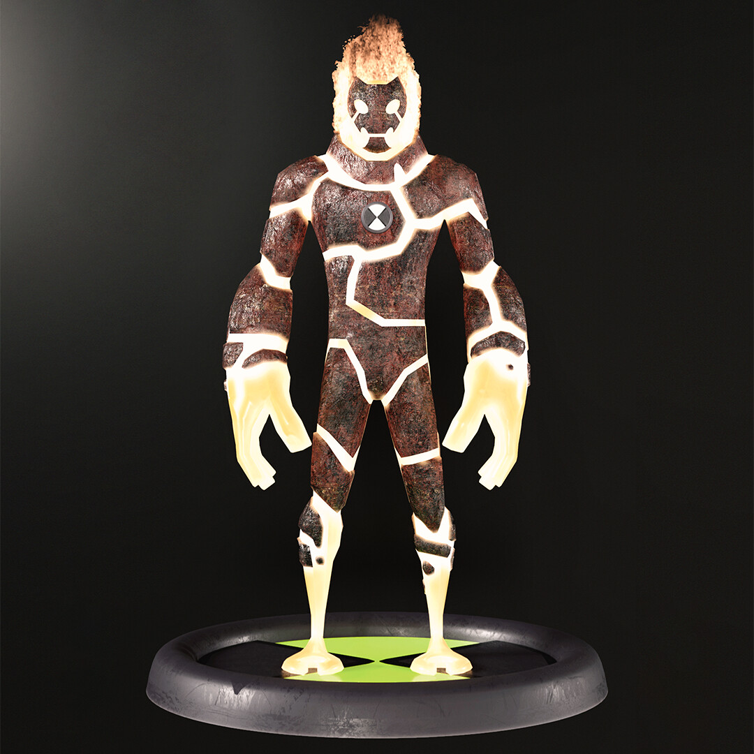 ArtStation - Heat Blast - Ben 10 Classic