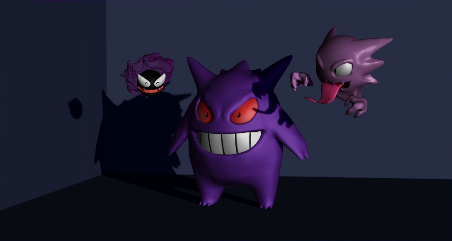 ArtStation - Pokemón Ghost