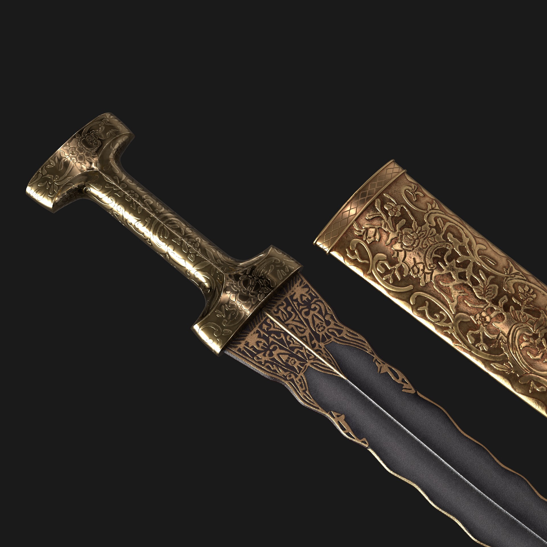 ArtStation - Ottoman dagger