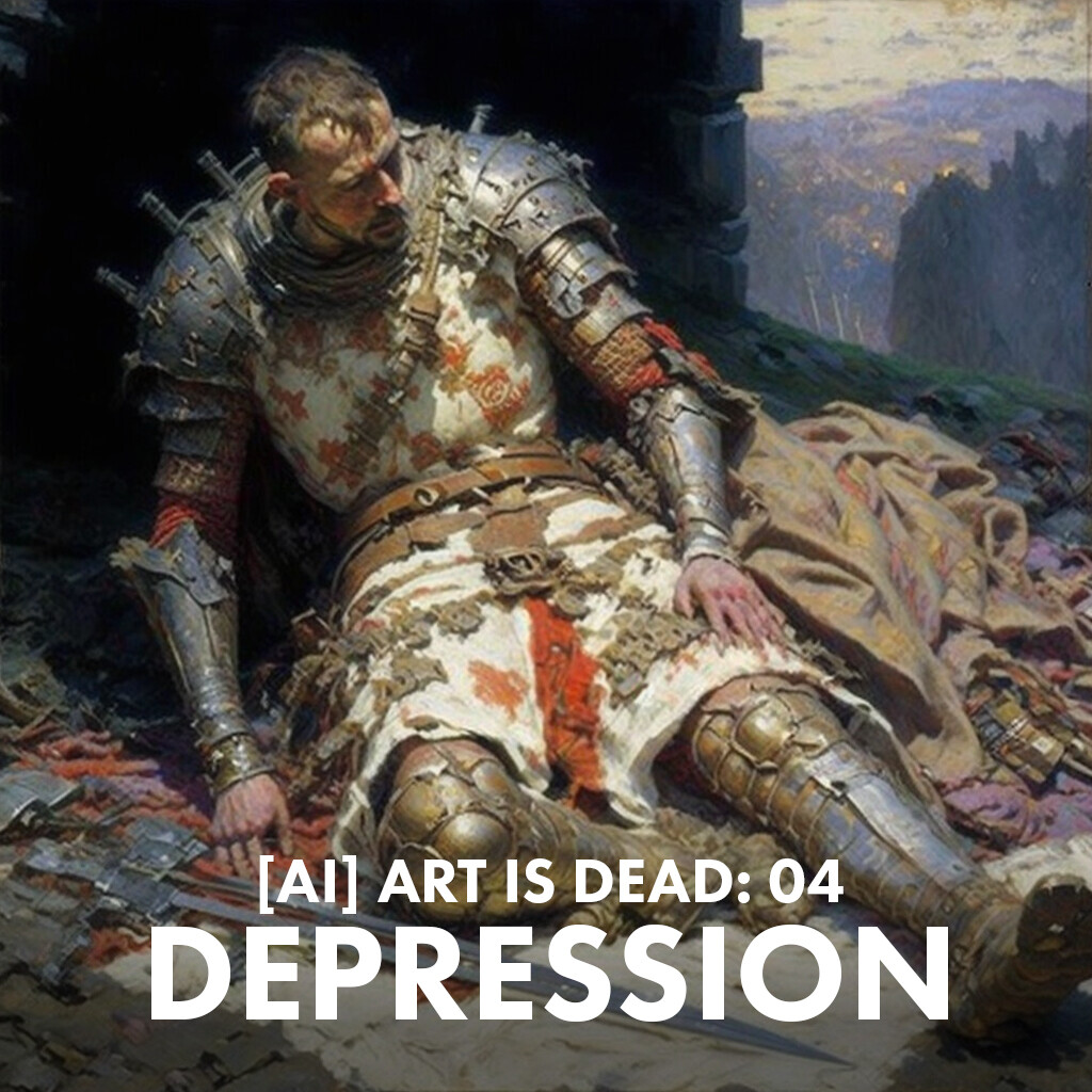ArtStation - [Ai] ART IS DEAD: LONG LIVE ART: DEPRESSION - 04