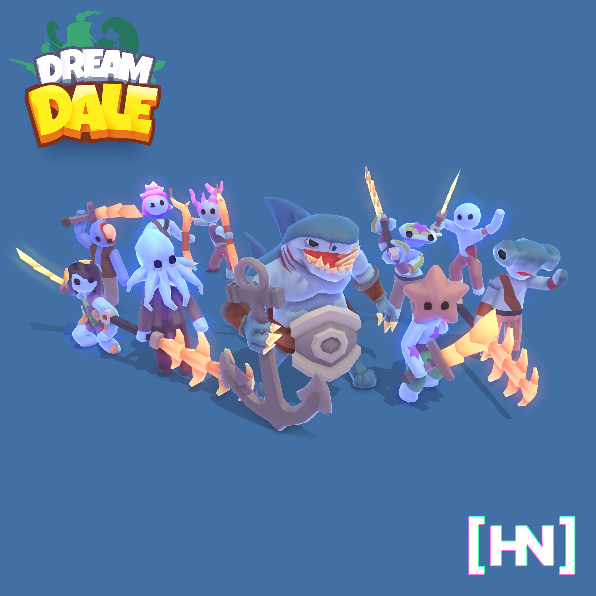 ArtStation - Dreamdale - Water Mobs