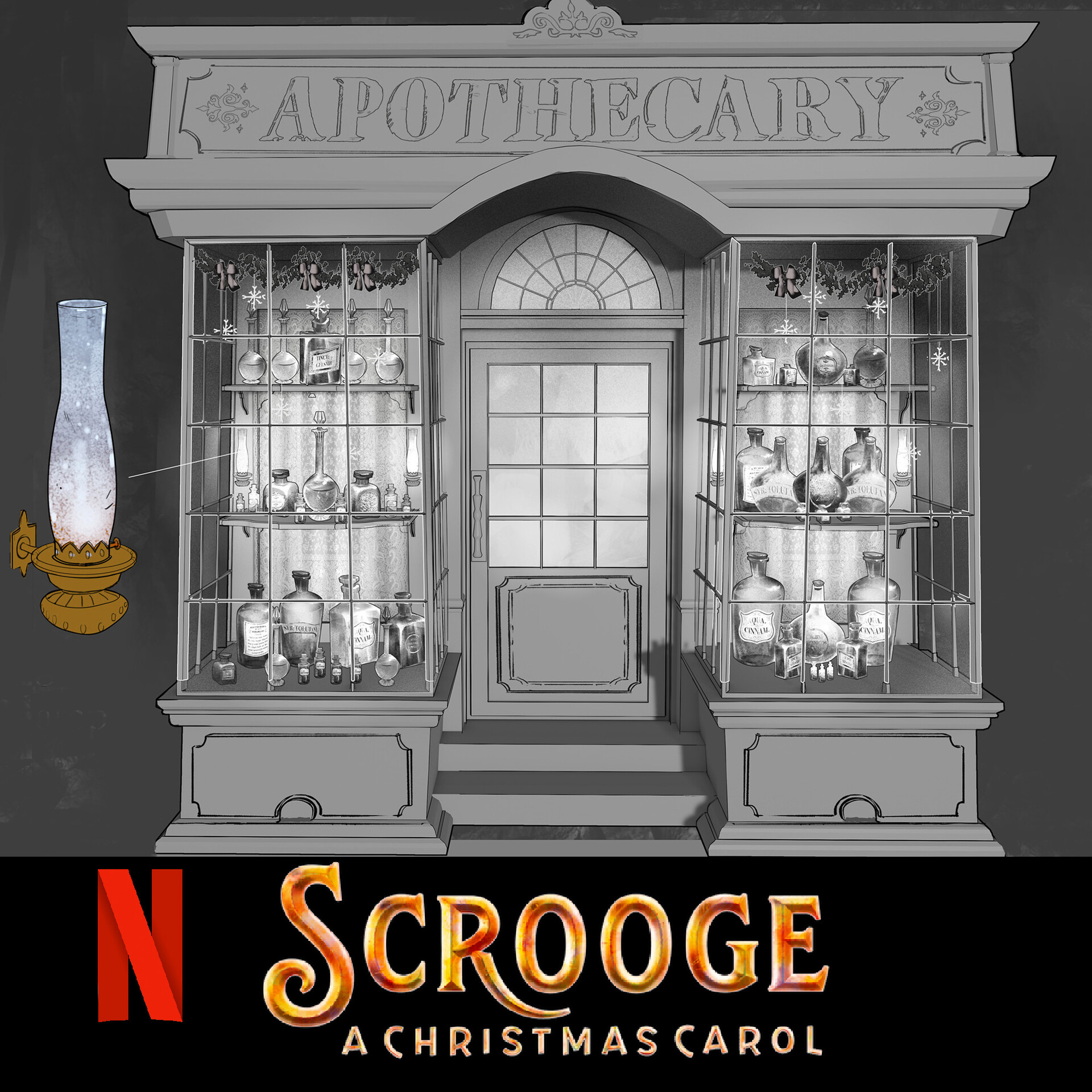 ArtStation - Netflix Scrooge - Production Art