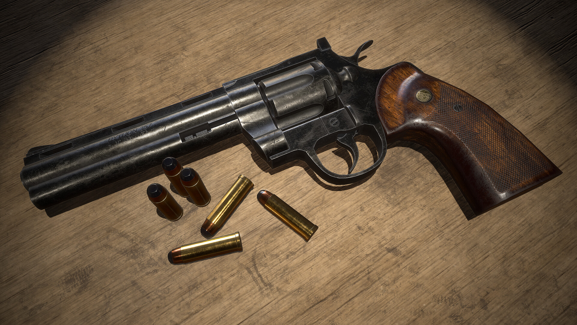 ArtStation - COLT PYTHON S.K.custom / Revolver