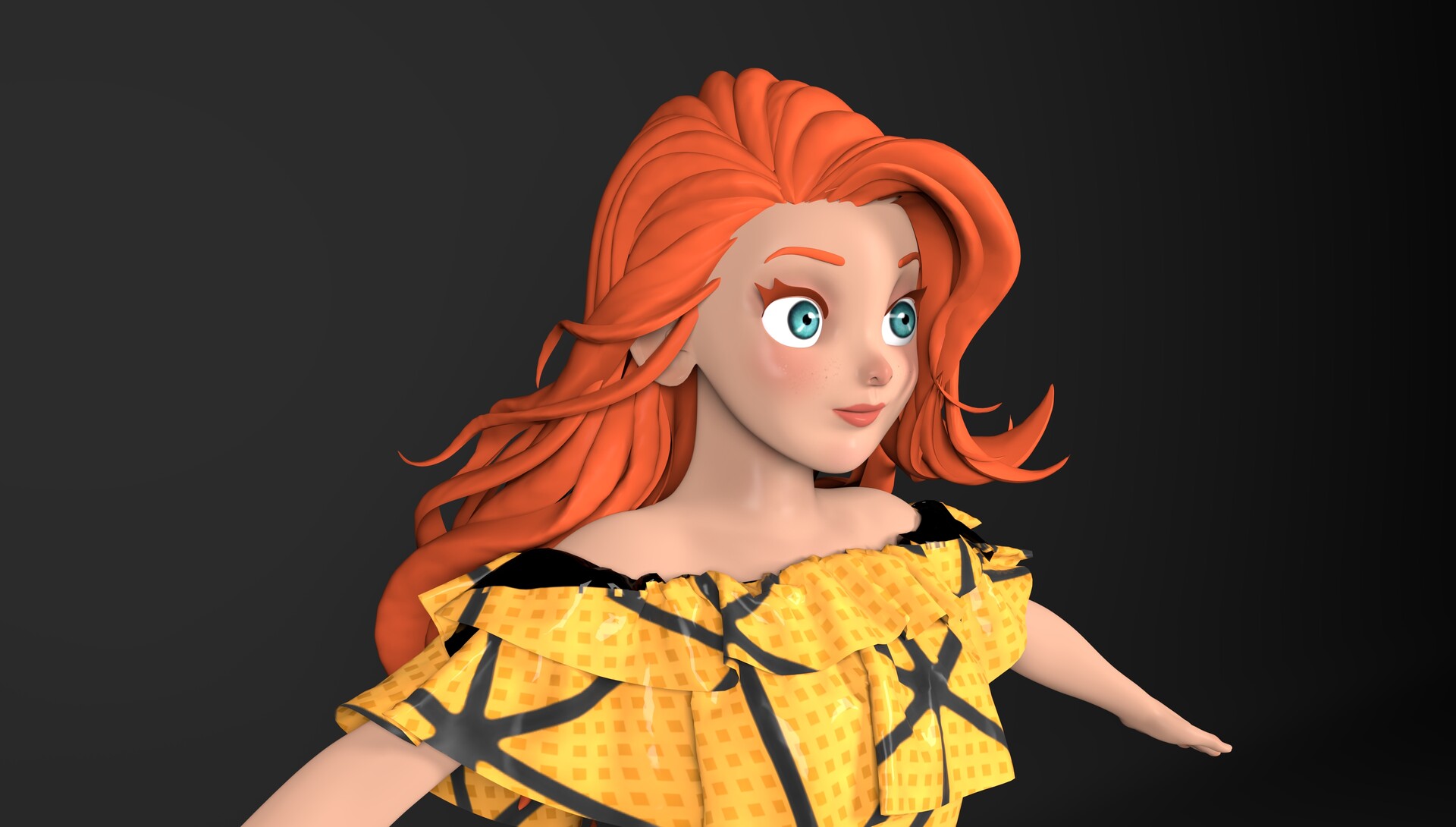 ArtStation - Fancy Girl Character