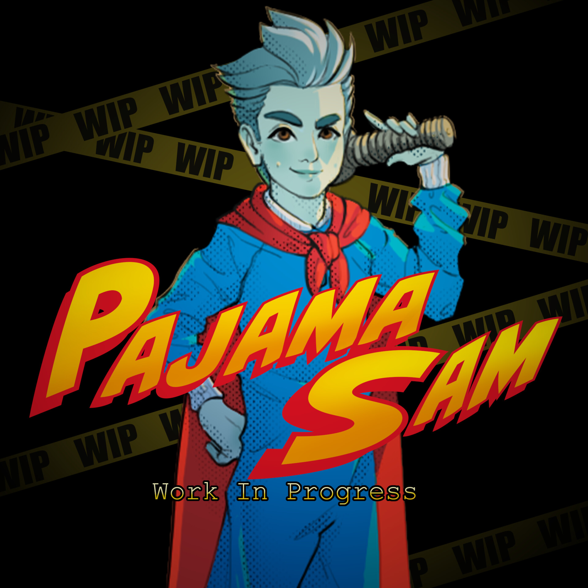 ArtStation - Pajama Sam - Work In Progress