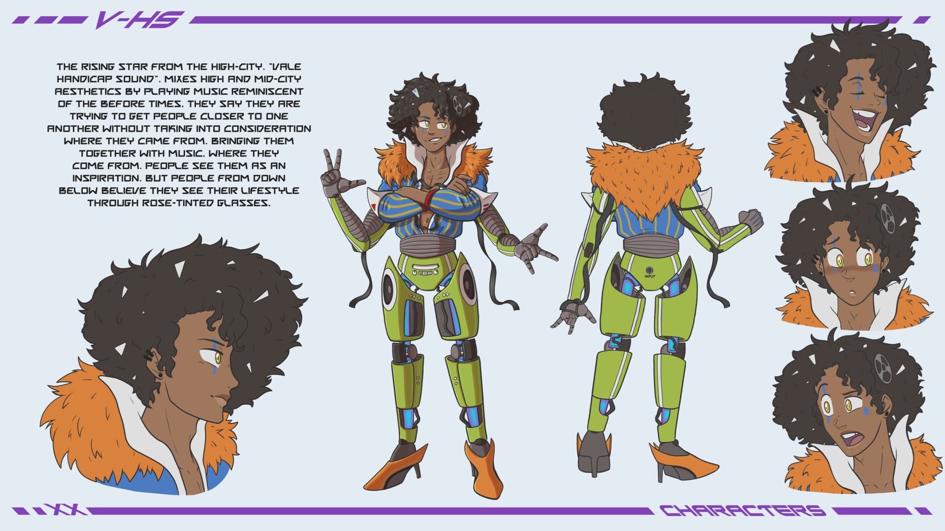 ArtStation - Project Neon: V-HS