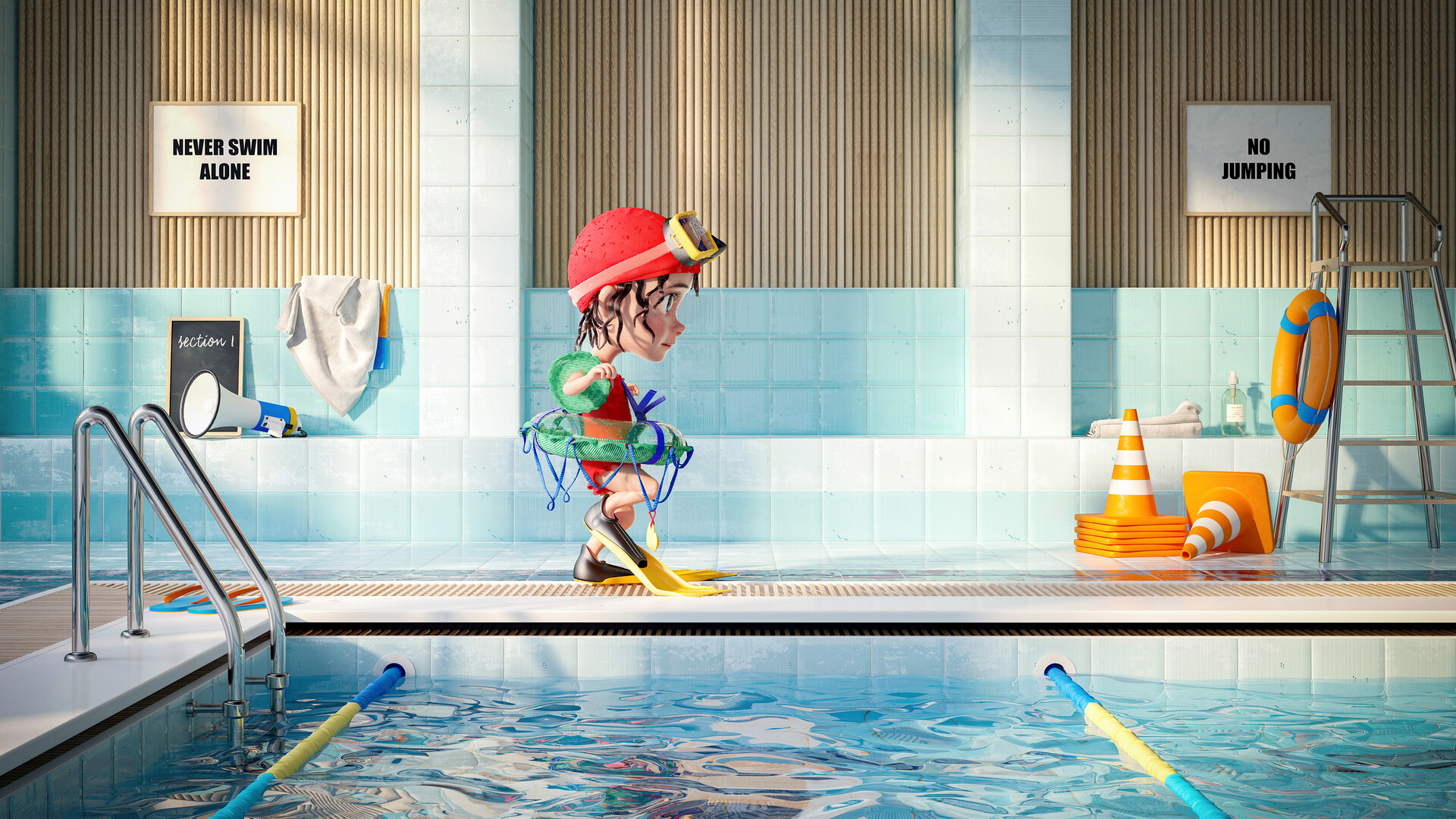 ArtStation - SWIMMING POOL