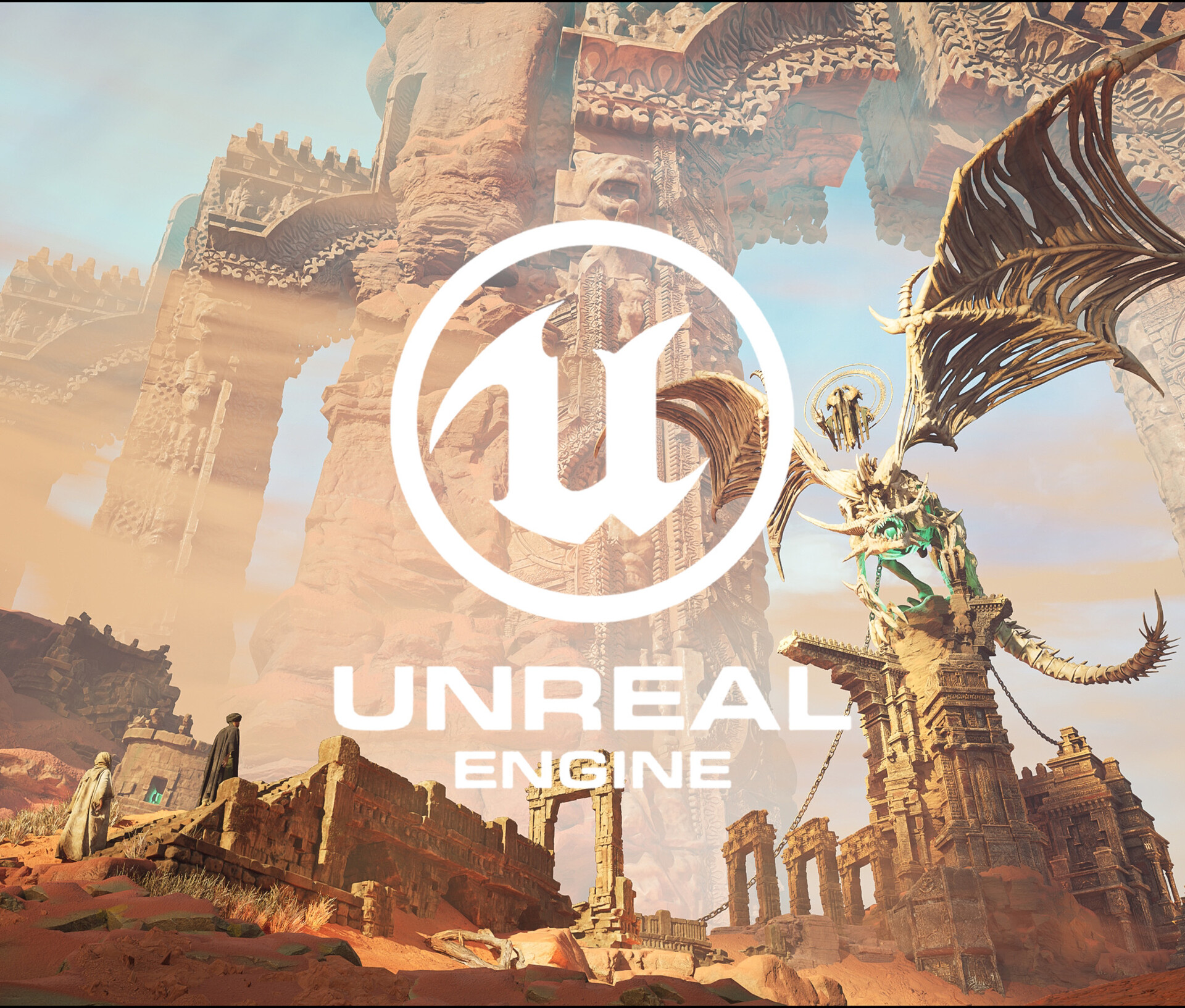 ArtStation - ue5《沙漠巨龙》