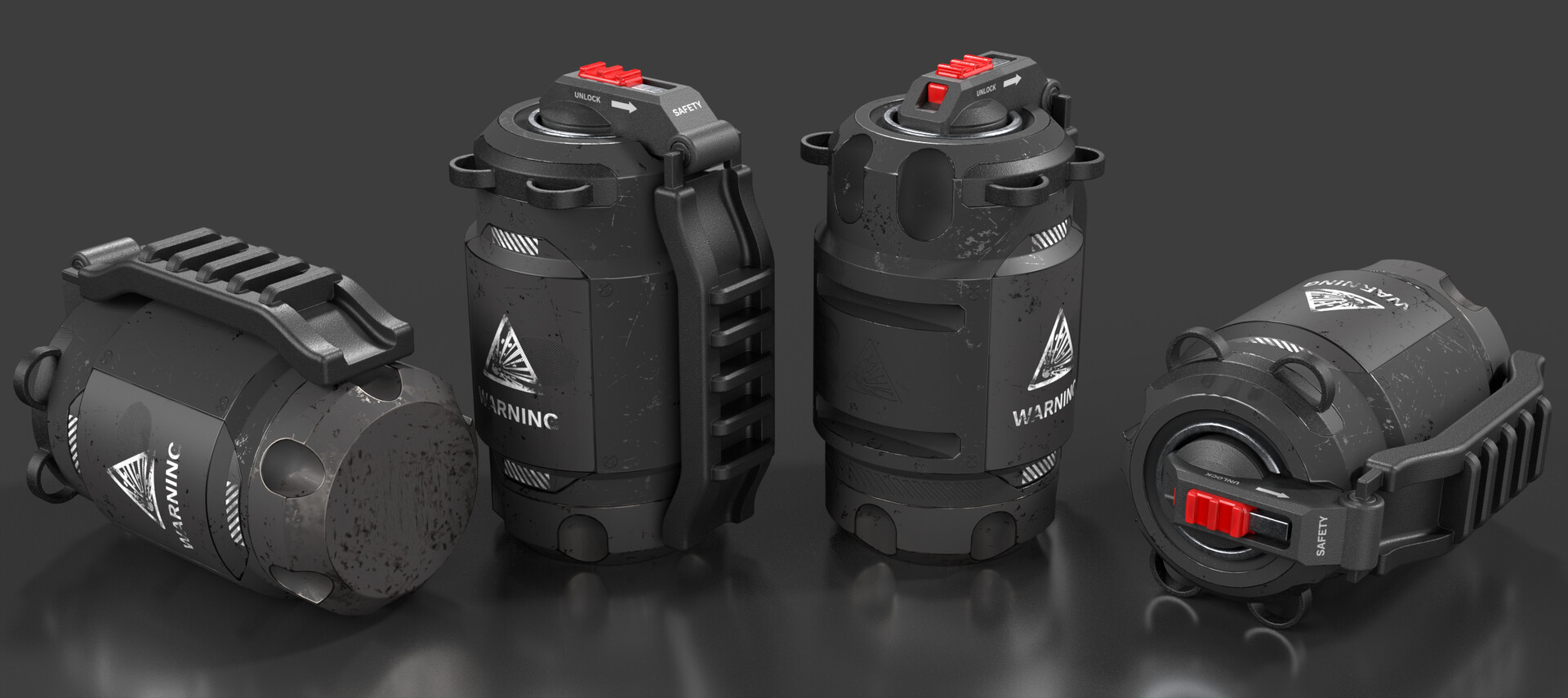ArtStation - High Explosive Grenade