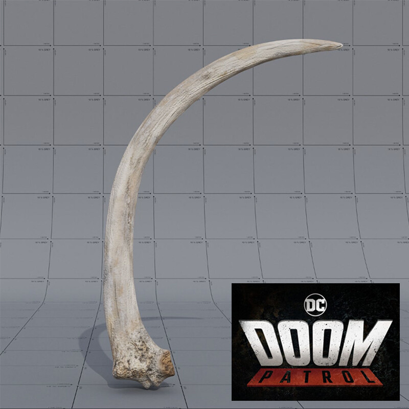 ArtStation - Doom Patrol Season 4 Episode 6 Large Piece of Bone