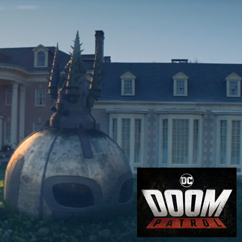 ArtStation - Doom Patrol Season 4 Episode 1 - Time Machine Static Ground