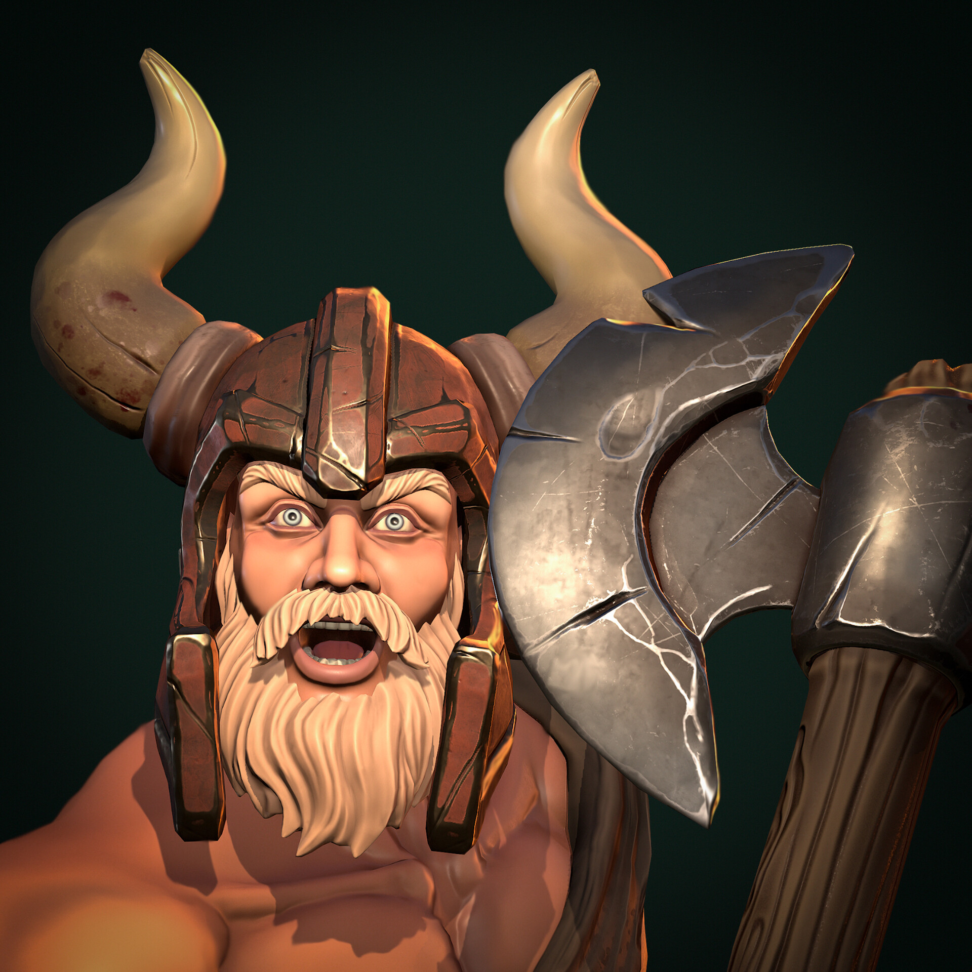 ArtStation - Severe_Viking