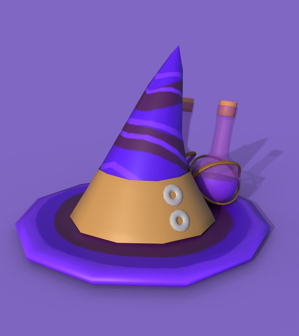 ArtStation - Wizard Hat Mystic Mischief