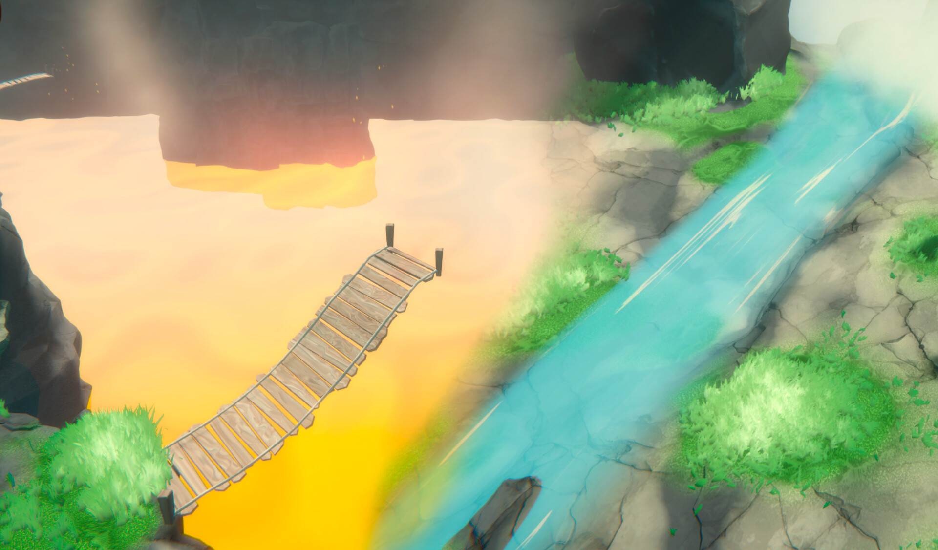 ArtStation - Lava and lake shader