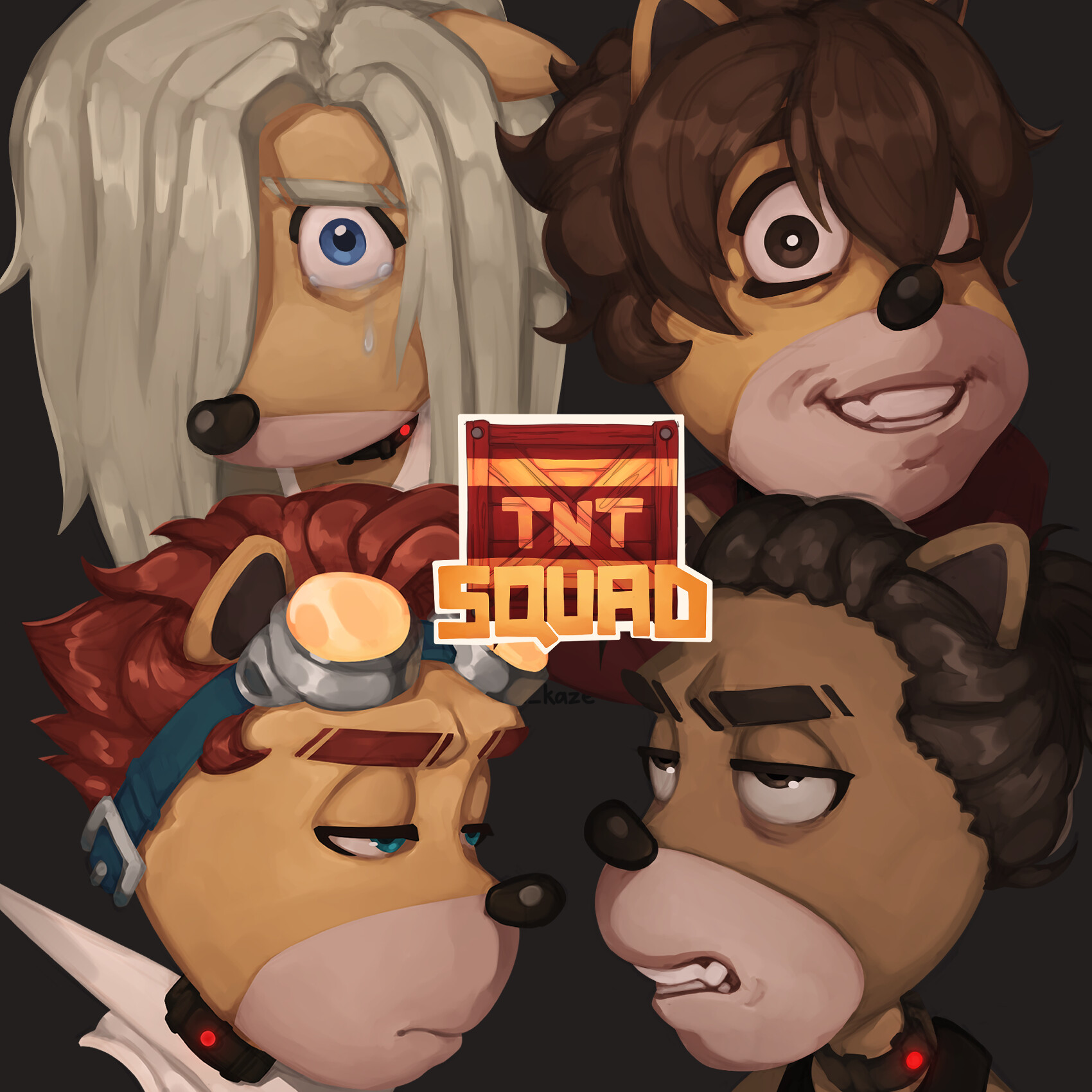 ArtStation - before TNT SQUAD