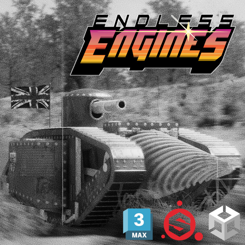 ArtStation - Endless Engines Challenge - Ashford Mark XLII Tank