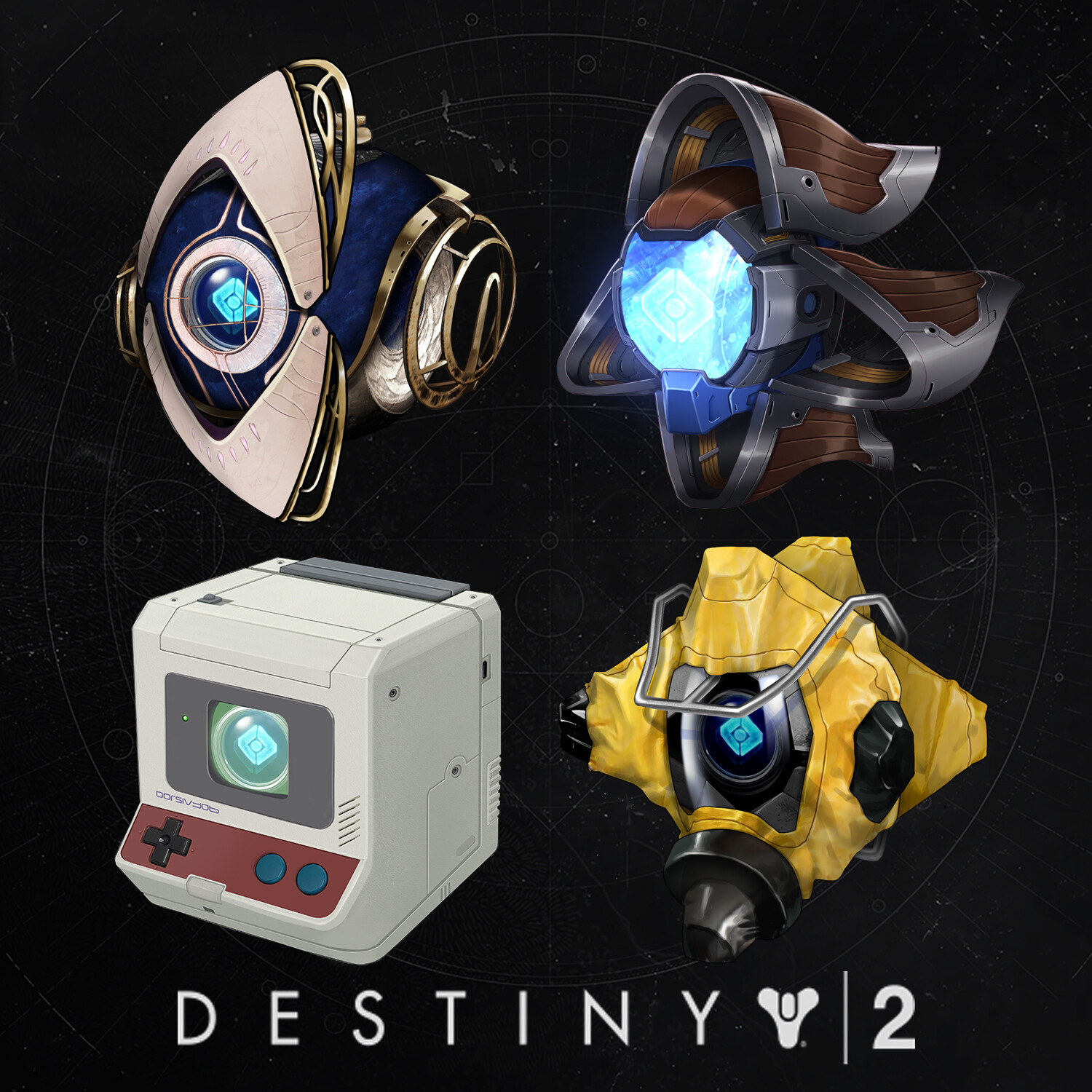 ArtStation - Destiny 2 - Various Ghosts