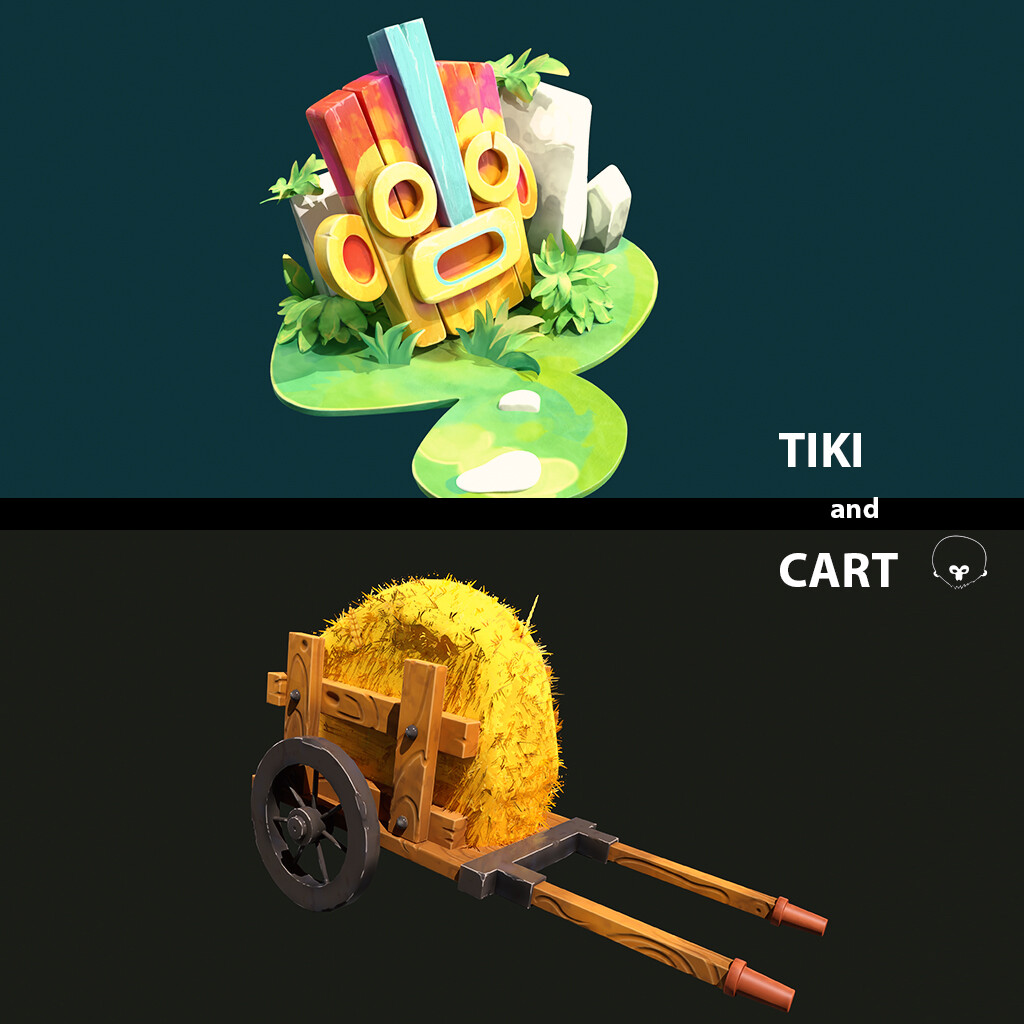 ArtStation - Cartoon 3D studies