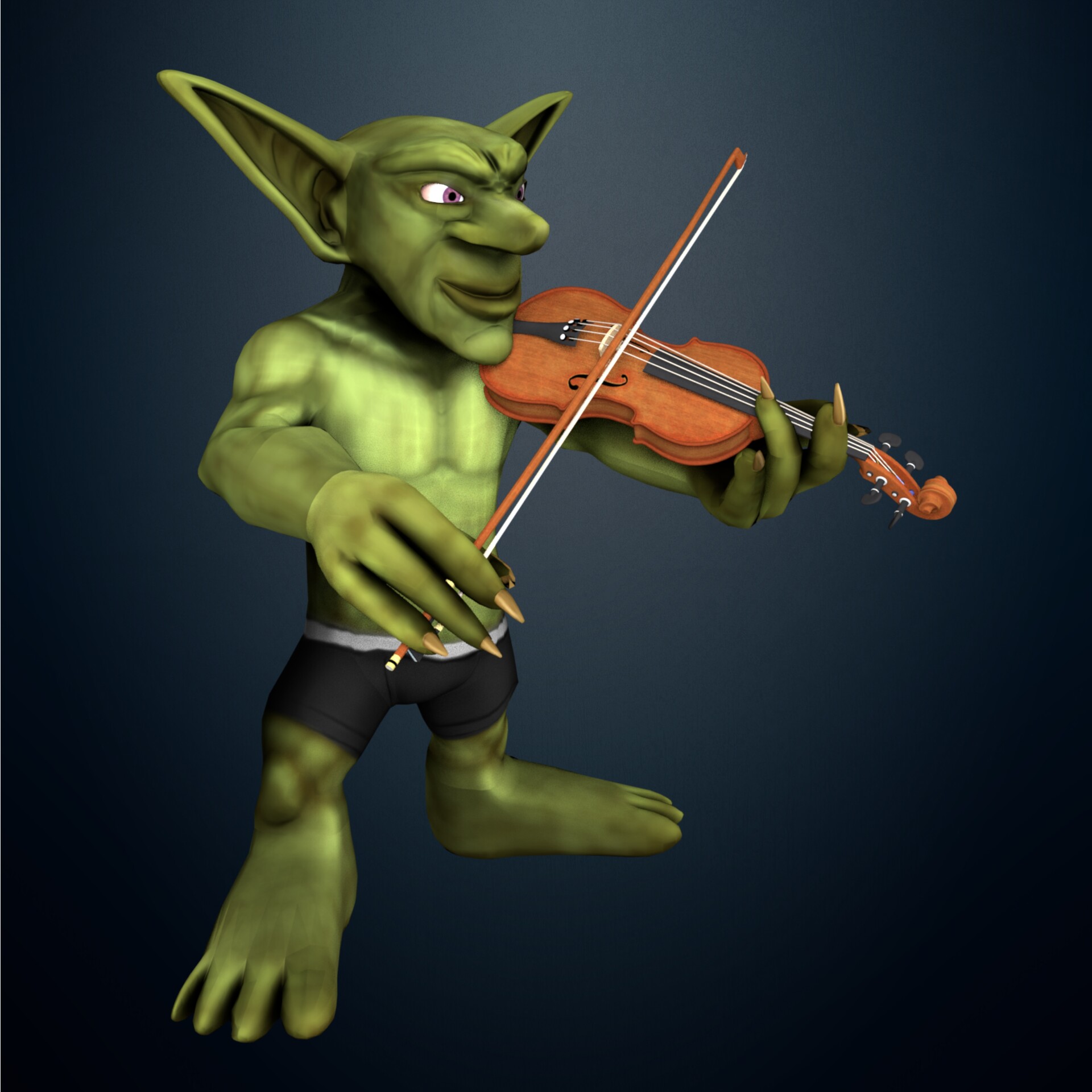 ArtStation - Basic Goblin Model