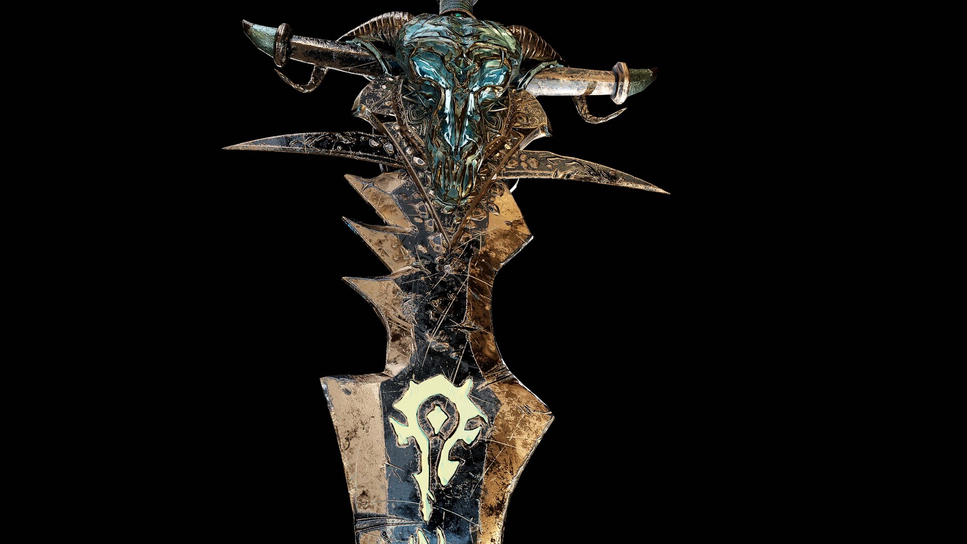 ArtStation - Lich King Sword - 3D Videogame Optimized Model