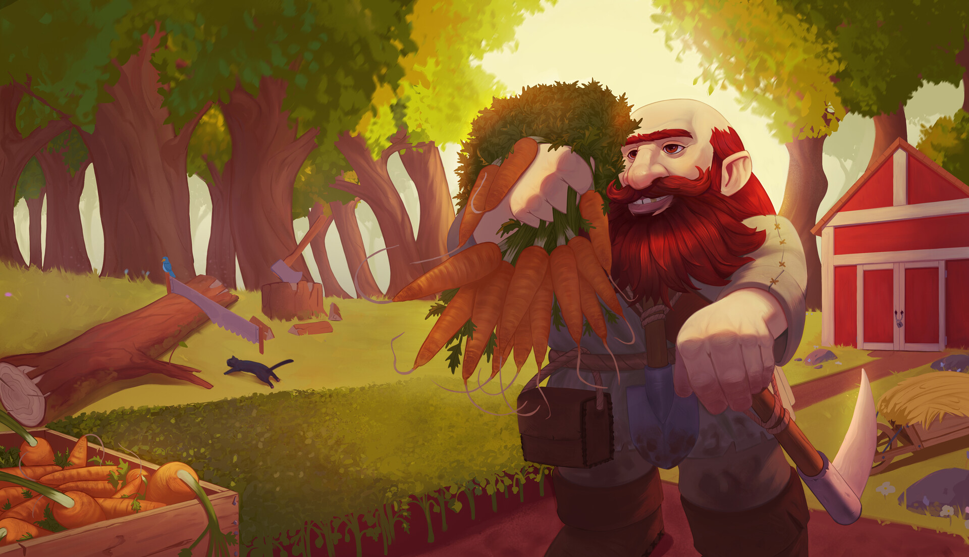 ArtStation - Dwarf farm