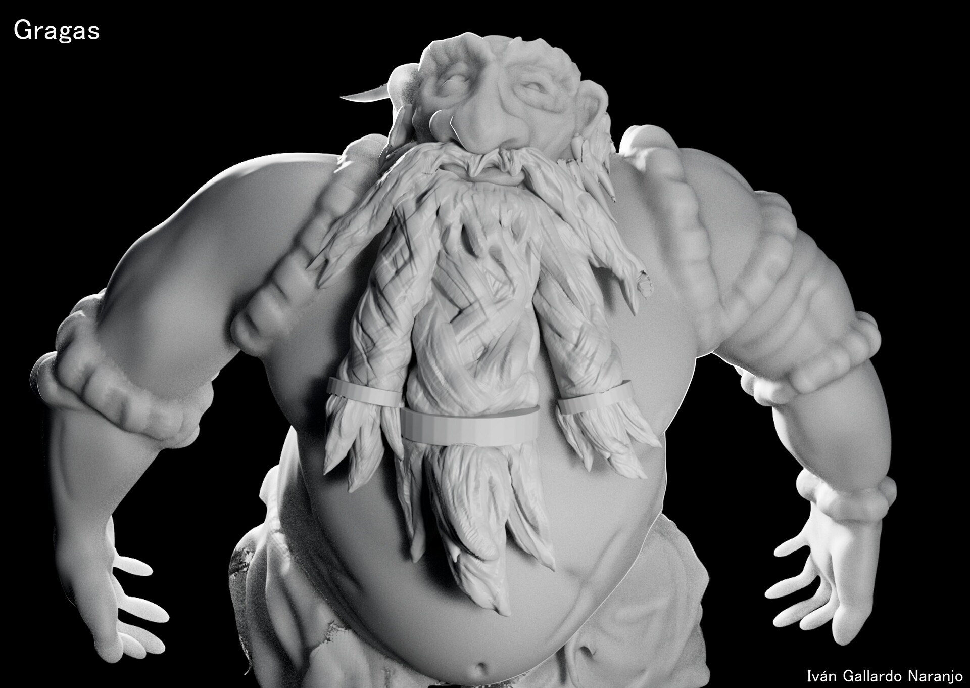 ArtStation - Gragas Model