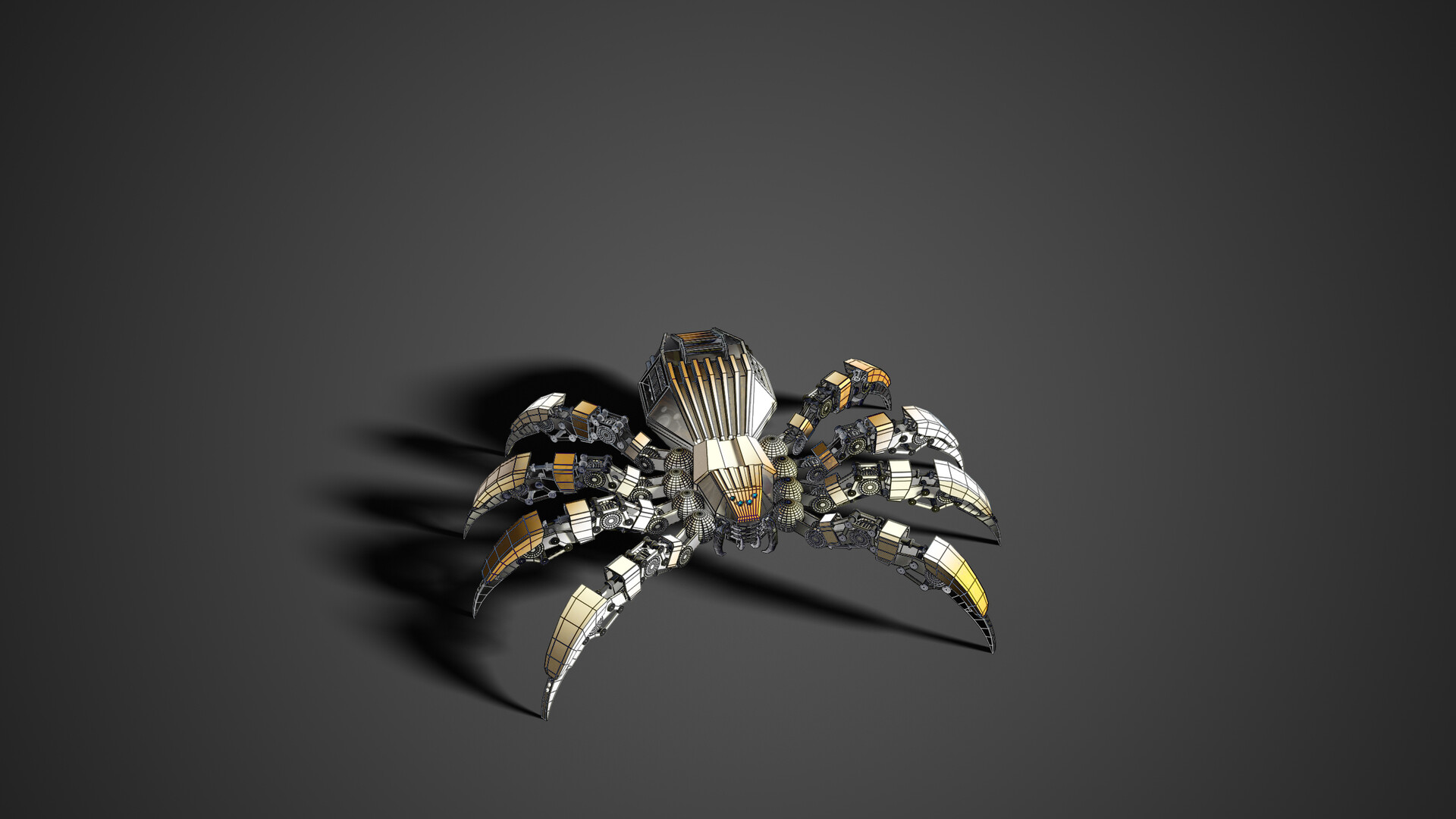 ArtStation - Spider 3d Model