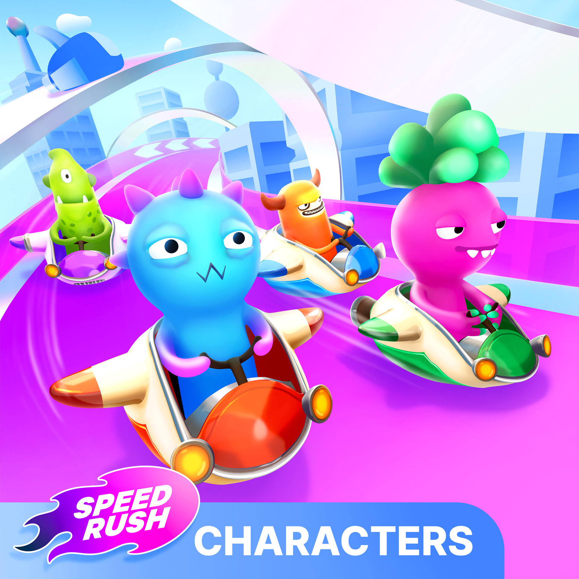 ArtStation - Speed Rush Characters