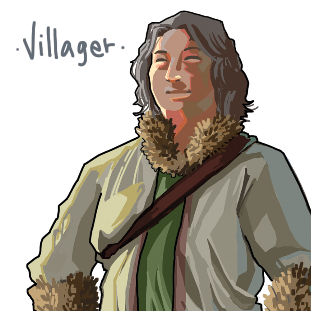 ArtStation - Villager Character Design