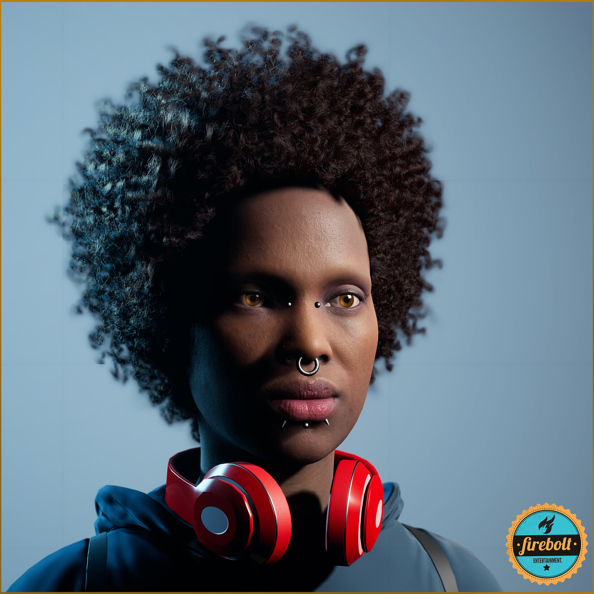 ArtStation - Rebecca - The Hacker