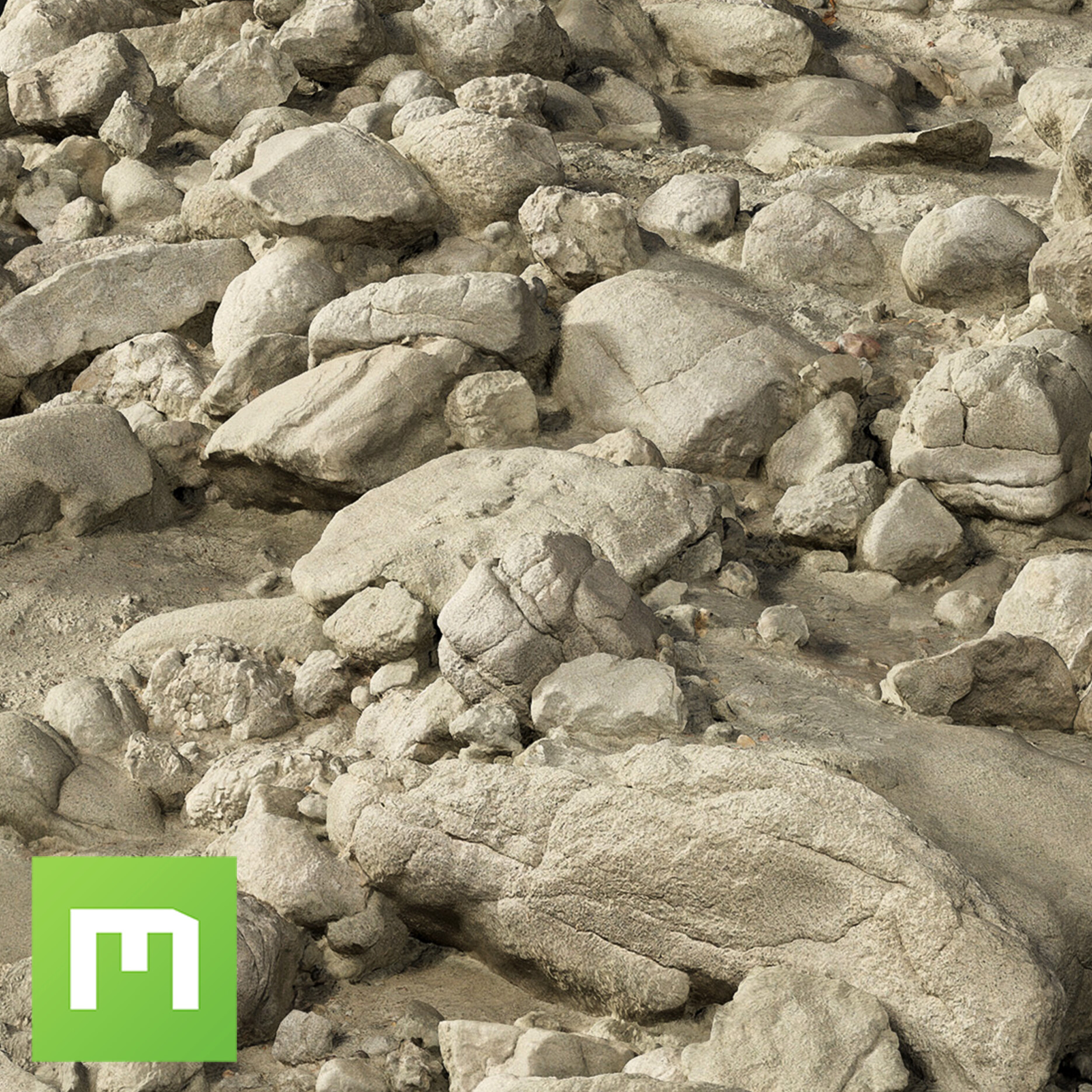 ArtStation - Megascans 3D Assets - Xeric Shrublands