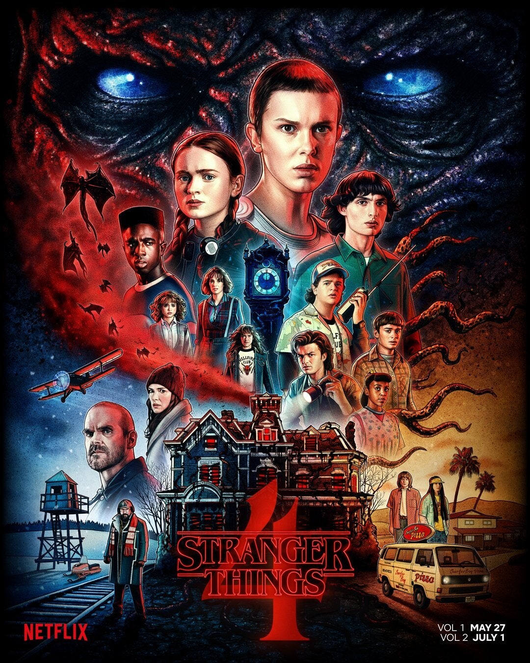 ArtStation - stranger things 4