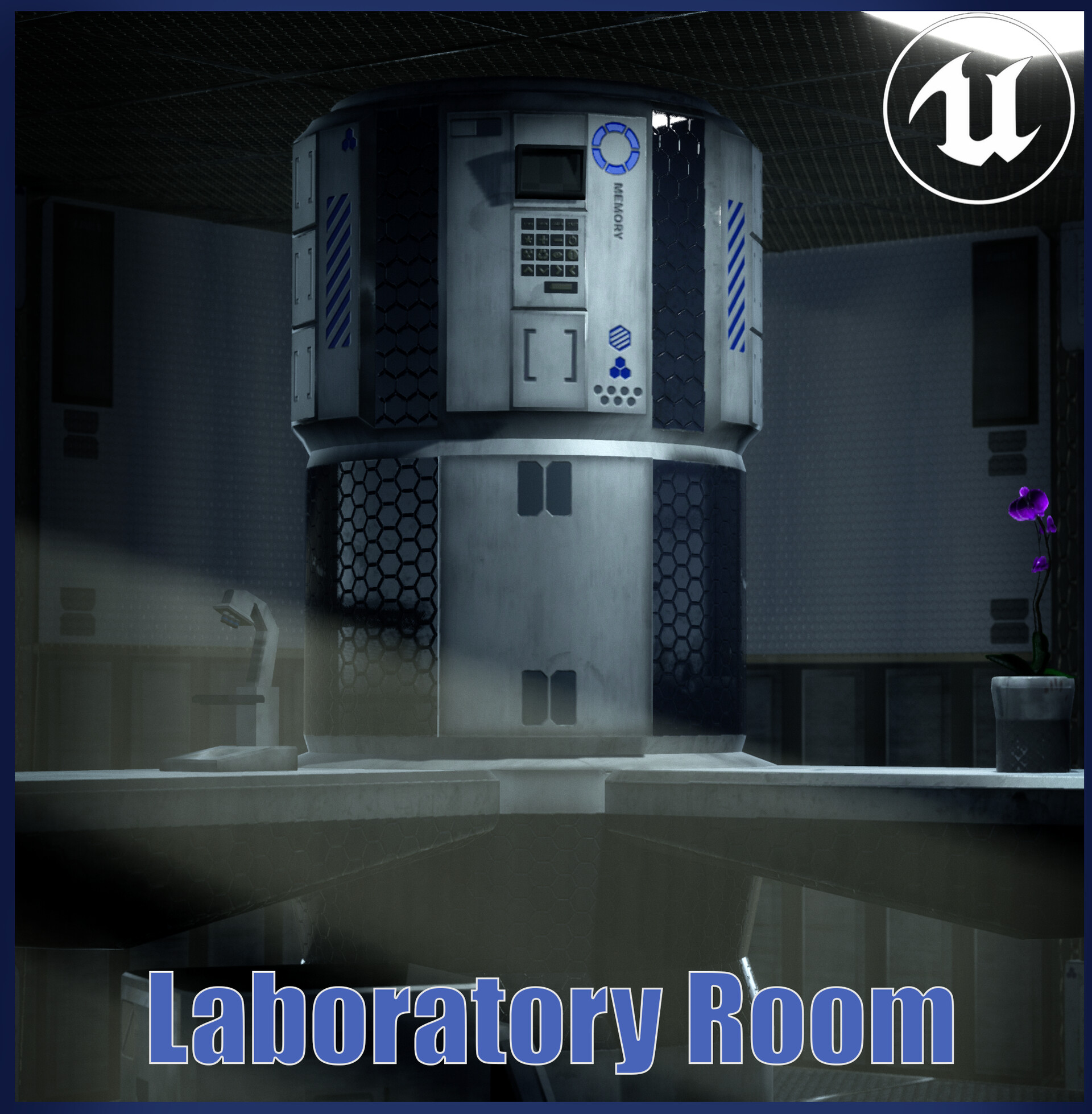ArtStation - Laboratory room