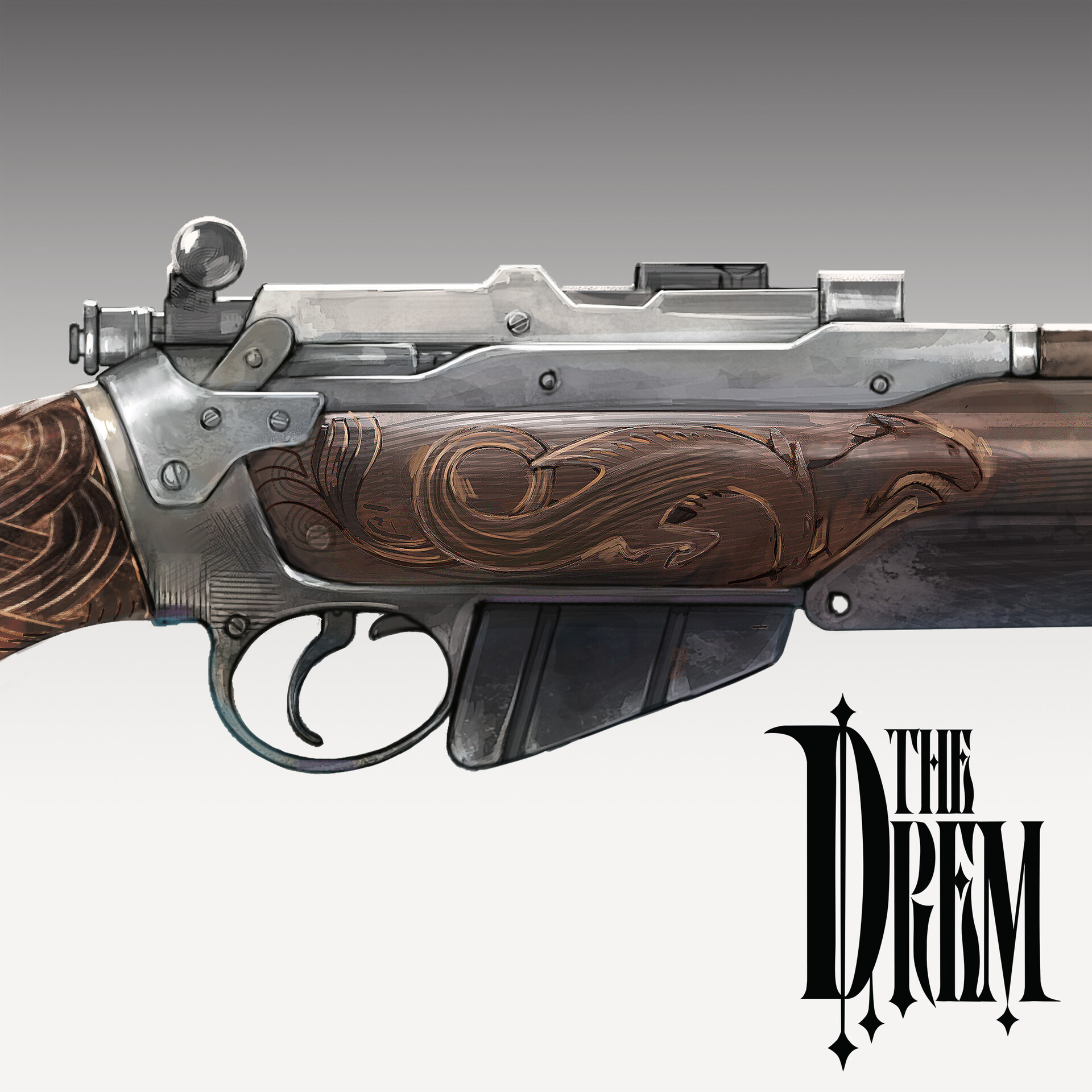 ArtStation - Lancelot's Lee-Enfield & Weapon Designs - The Drem