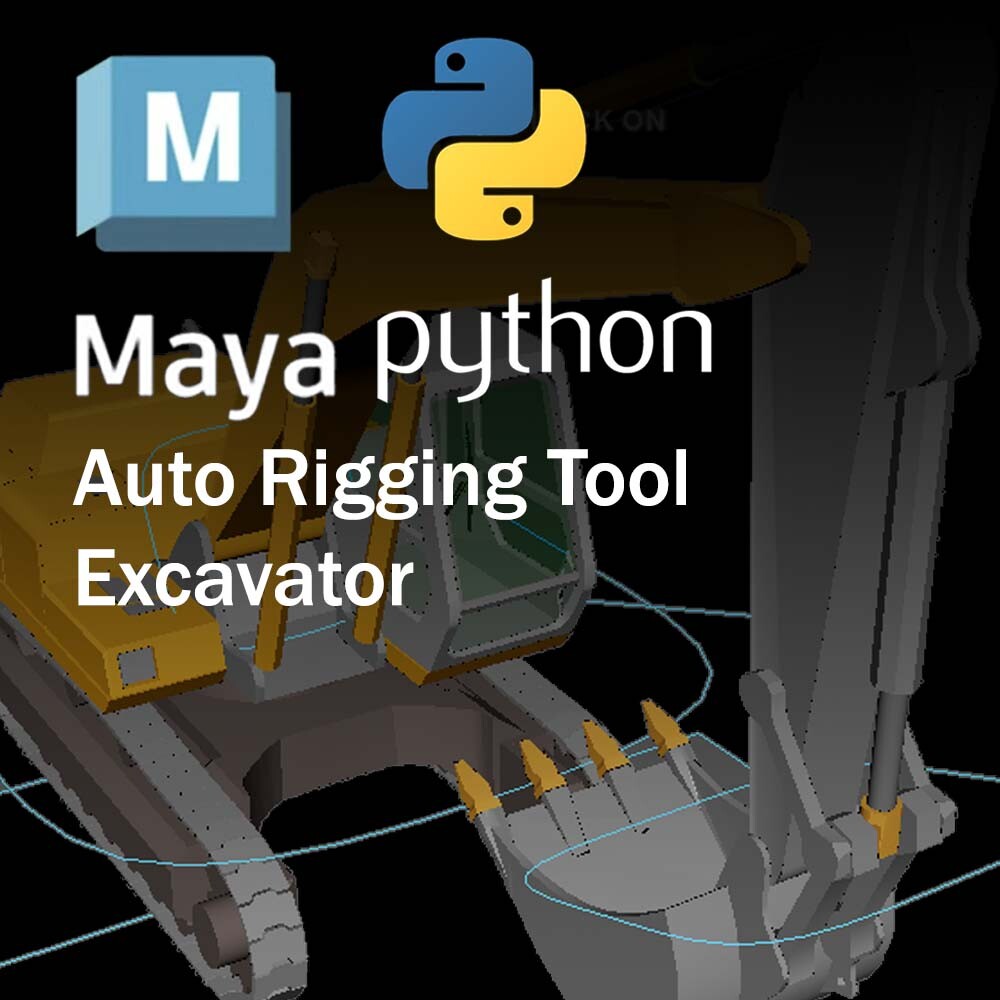 ArtStation - Auto Rigging Tool - Excavator
