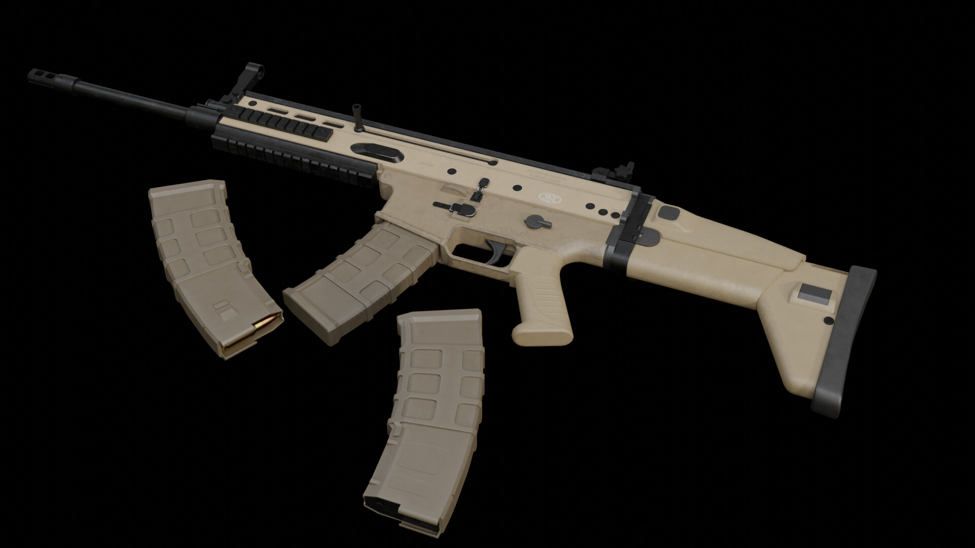 ArtStation - SCAR-H