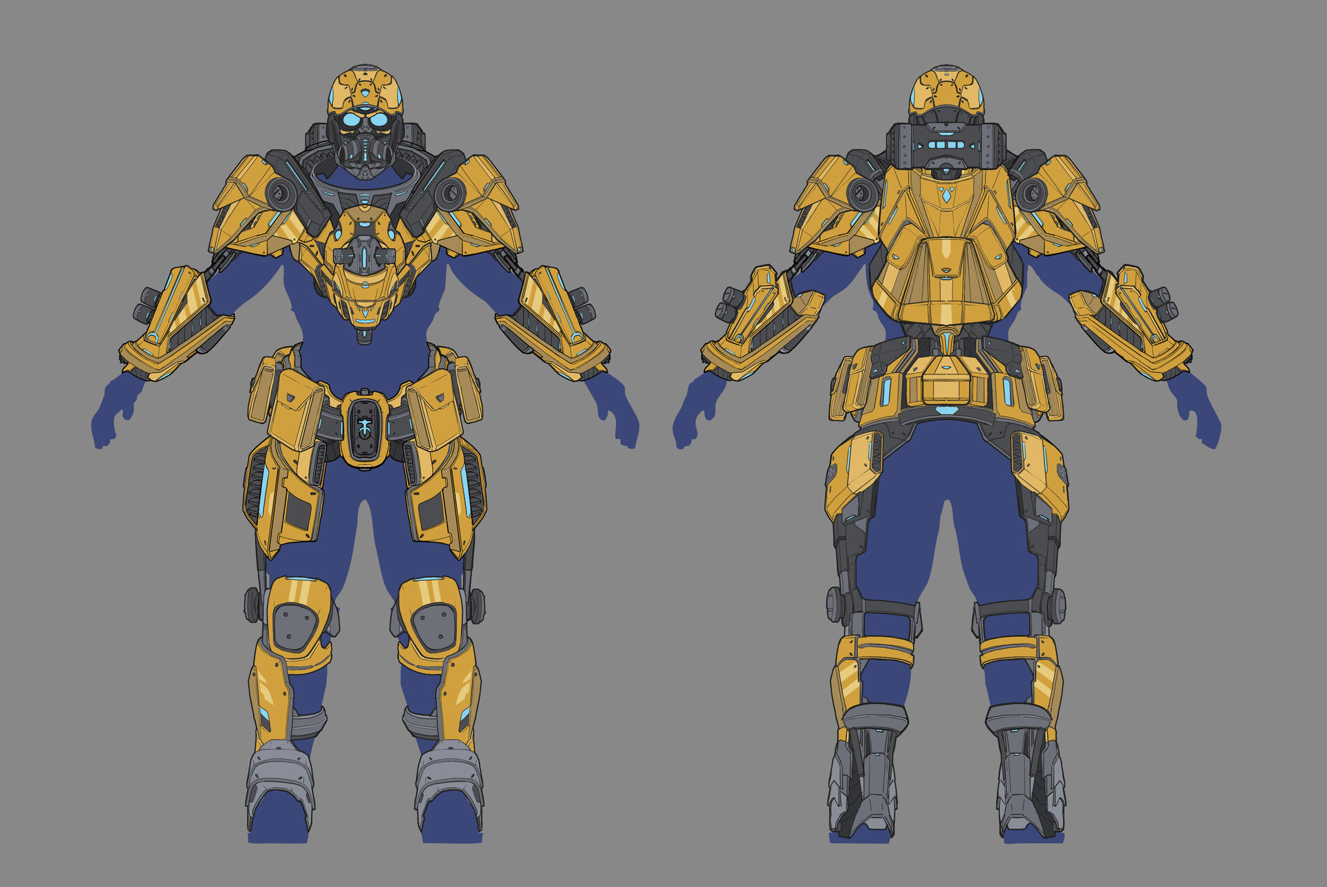 ArtStation - Exosuits - Concept art