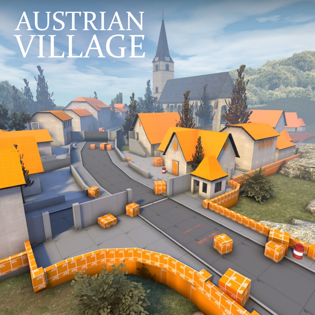 ArtStation - Austrian Village